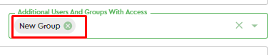 Adding a default user group - Groups with access – Help Center